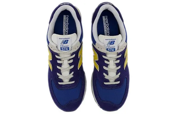NEW BALANCE 574 Sneakers - Blue/yellow