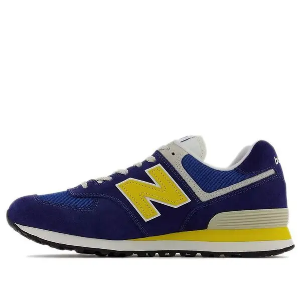 NEW BALANCE 574 Sneakers - Blue/yellow