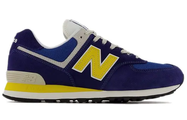 NEW BALANCE 574 Sneakers - Blue/yellow