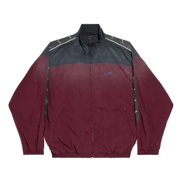 Balenciaga X Puma Track Jacket - Burgundy