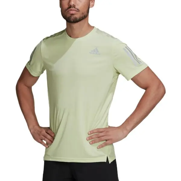 Adidas Solid Color Logo Round Neck Sports Short Sleeve T-shirt - Default Colorway