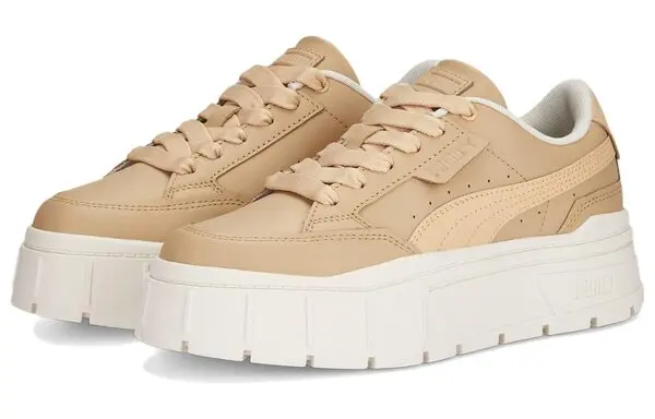 PUMA Mayze Stack Soft Sneakers - Cashew