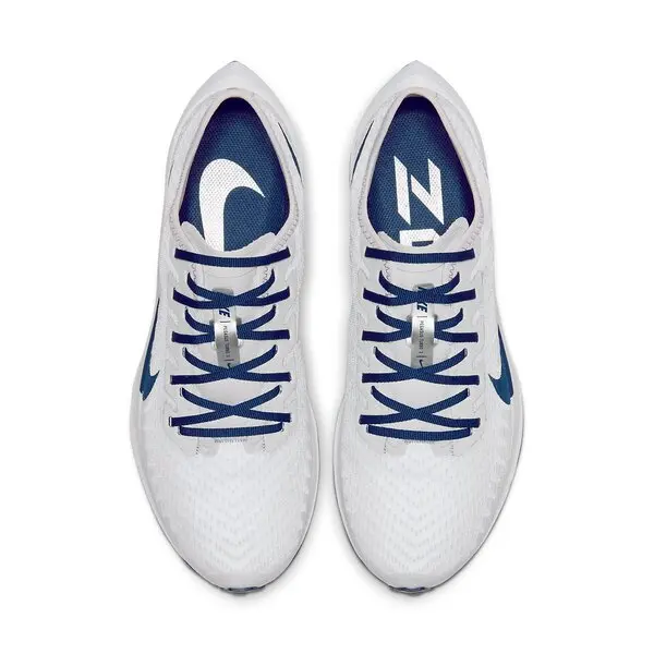 Nike Zoom Pegasus Turbo 2 Athletic Sneakers - Gray/white/blue