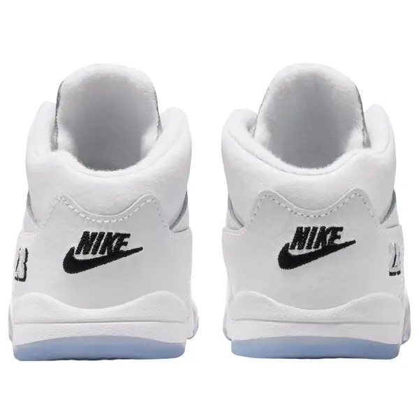 JORDAN Air 5 Retro Sneakers - White/metallic