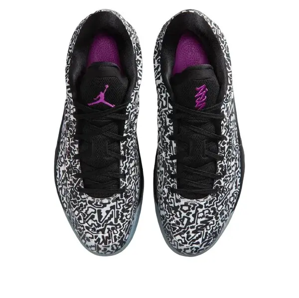 JORDAN Air Zion 4 Pf Athletic Sneakers - Black/purple