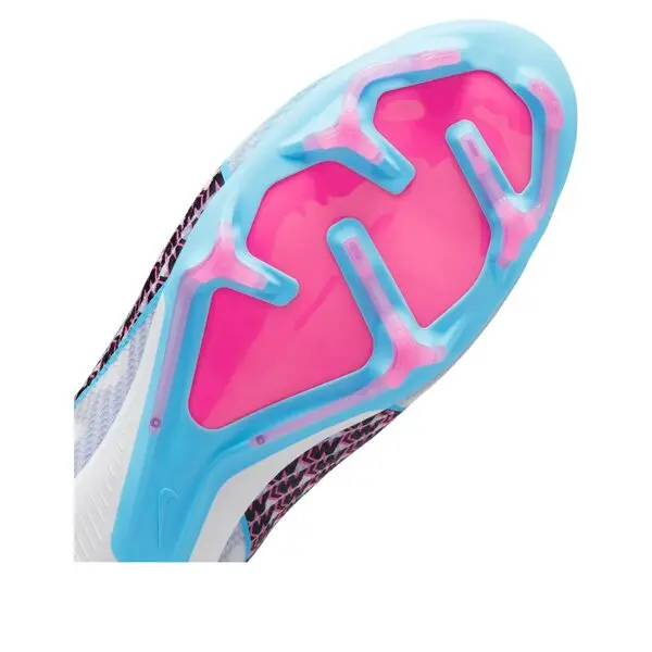 Nike Zoom Mercurial Vapor 15 Pro Fg "blast Pack - White/blue/pink