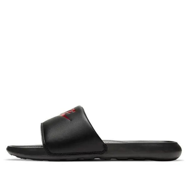 Nike Victori One Slides - Black/red