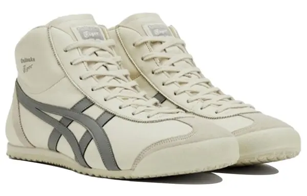 Onitsuka Tiger Mexico 66 Mid Runner Sneakers - White/grey