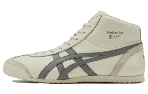 Onitsuka Tiger Mexico 66 Mid Runner Sneakers - White/grey