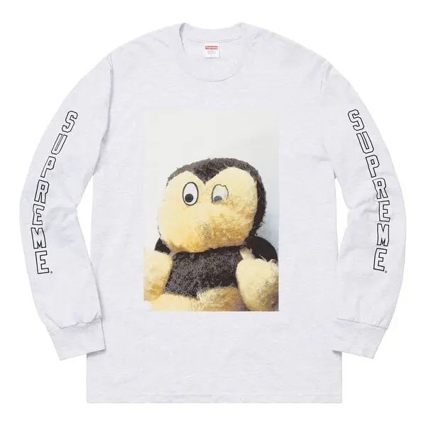 Supreme Fw18 Mike Kelley Ahhyouth Ls Ash Tee - Grey