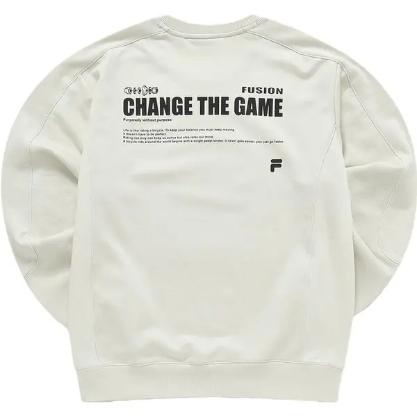 FILA FUSION Letter Printed Sweatshirt