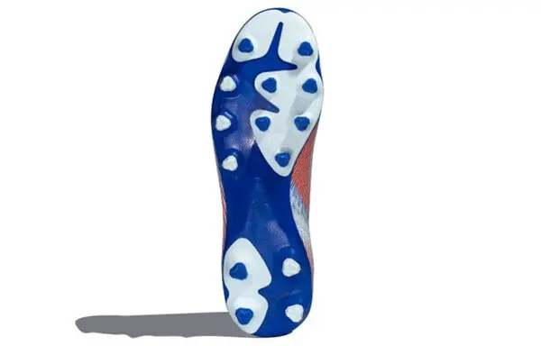 Adidas X Ghosted.3 Mg Soccer Cleats - White/pink/blue