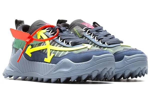 Off-White Odsy-1000 Sneakers - Blue/yellow