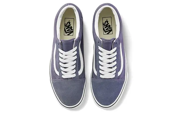 VANS Old Skool Lace-up Sneakers - Blue/purple