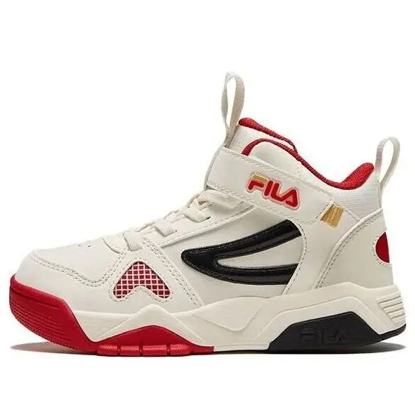 FILA High-top Skate Shoes - White/black/red