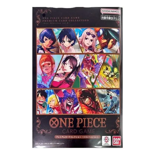 ONE PIECE Card Jp Premium Card Collection 'best Selection Volume 5