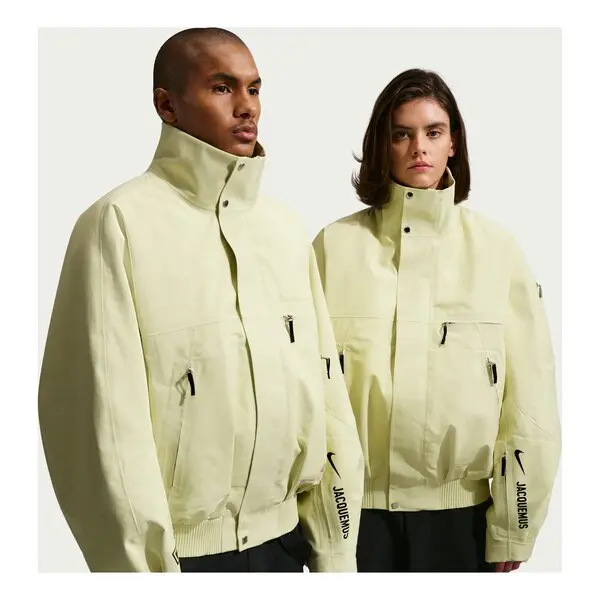 Nike X Jacquemus Gore-tex 2-in-1 Jacket - Citron/tint Black