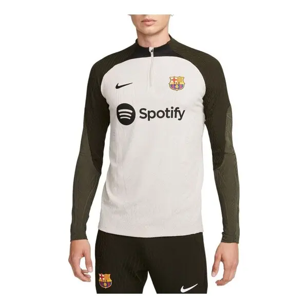 Nike Fc Barcelona 23/24 Dri-fit Adv Strike Elite Jersey - White/green