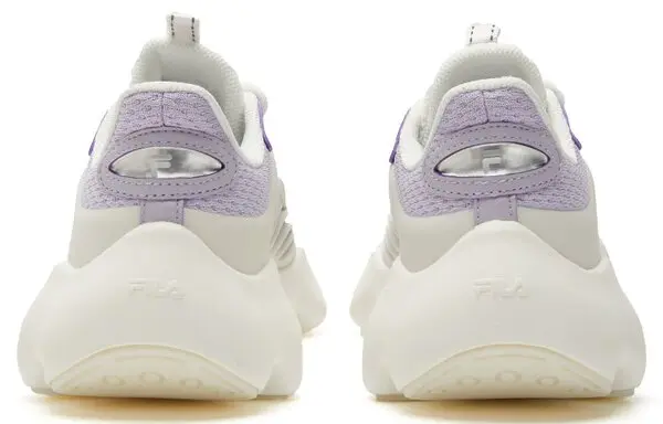 FILA FUSION Ray 3 Sport Shoes - White/lilac