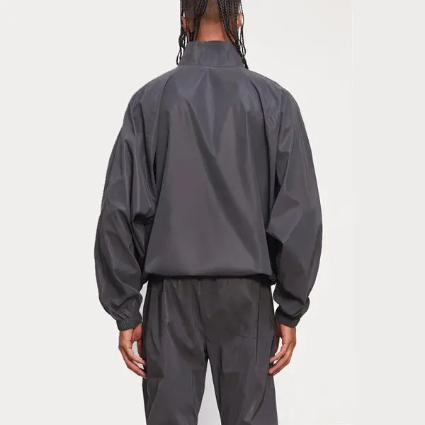 Fear Of God Fw20 Reflective Half Zip Track Pullover Black