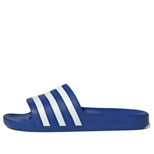 Adidas Adilette Aqua Slides - Blue/white