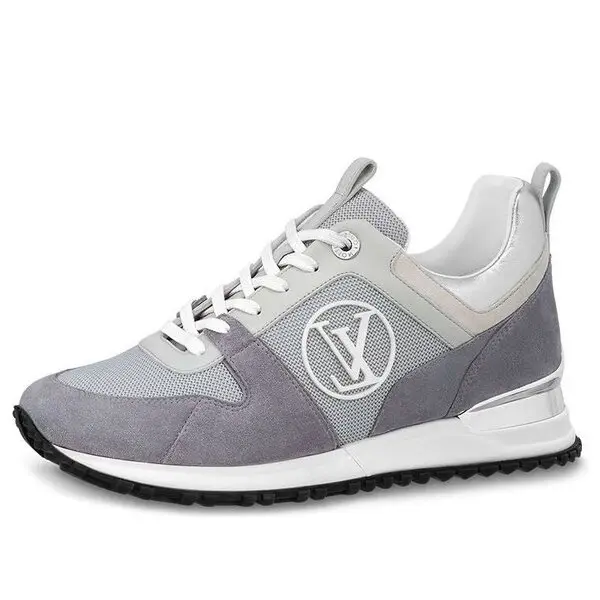 LOUIS VUITTON Run Away Sneakers - Grey/beige/white