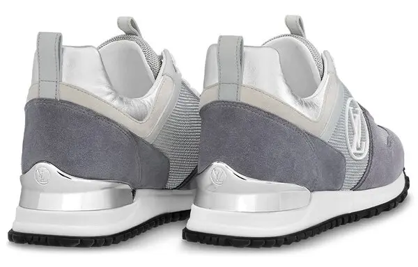 LOUIS VUITTON Run Away Sneakers - Grey/beige/white