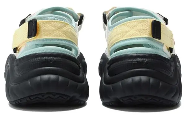 FILA FUSION Conch Sandals - White/green/black
