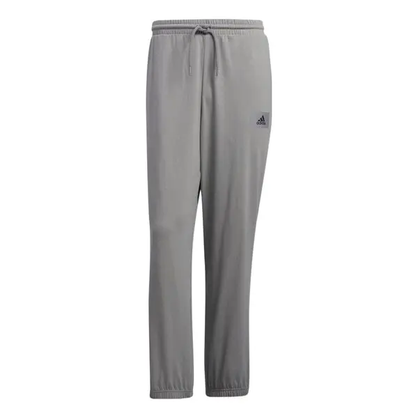 Adidas Logo Solid Color Sports Pants/trousers/joggers Autumn Gray - Multi-color