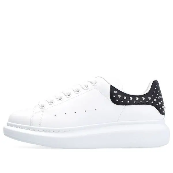 Alexander McQueen Studded Oversized Sneakers - White/black