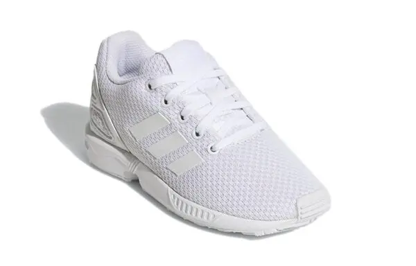 Adidas Zx Flux "triple White" Sneakers