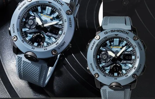 Casio G-shock Analog-digital Watch - Grayblue