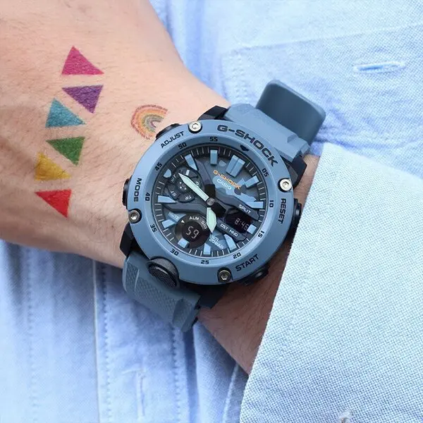 Casio G-shock Analog-digital Watch - Grayblue