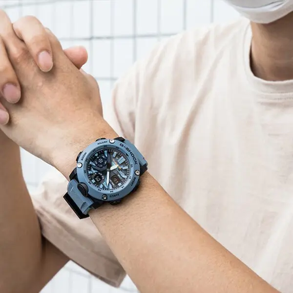 Casio G-shock Analog-digital Watch - Grayblue