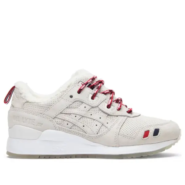 Asics X Kith X Moncler Gel-lyte 3 "white Cream