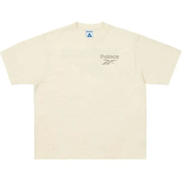 PALACE X Reebok T-shirt 'off-white - Off/white
