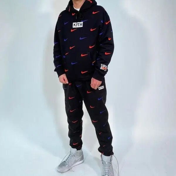 Kith X Nike New York Knicks Aop Hoodie
