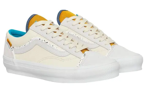 VANS Og Style 36 Ul Lx "devil's Details" Sneakers - White/yellow