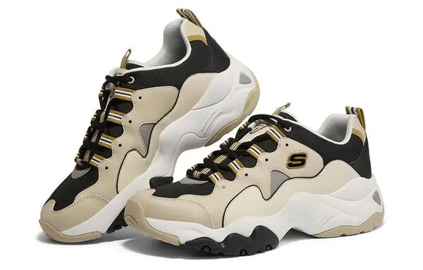 Sketchers D'lites 3.0 Sneakers - Graybrown/black