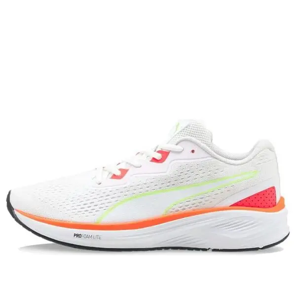 PUMA Aviator Low Athletic Sneakers - White/orange