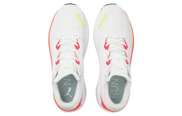 PUMA Aviator Low Athletic Sneakers - White/orange