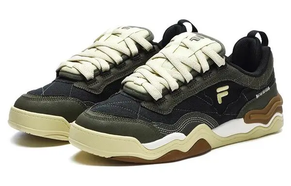 FILA FUSION Kick Sneakers - Black/brown