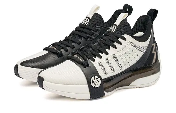 361 DEGREES Aaron Gordon X Zen 3 Mod 'yinyang' Sneakers - White/black