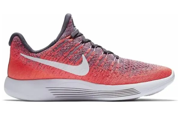 Nike Lunarepic Low Flyknit 2 Sneakers - Red/black