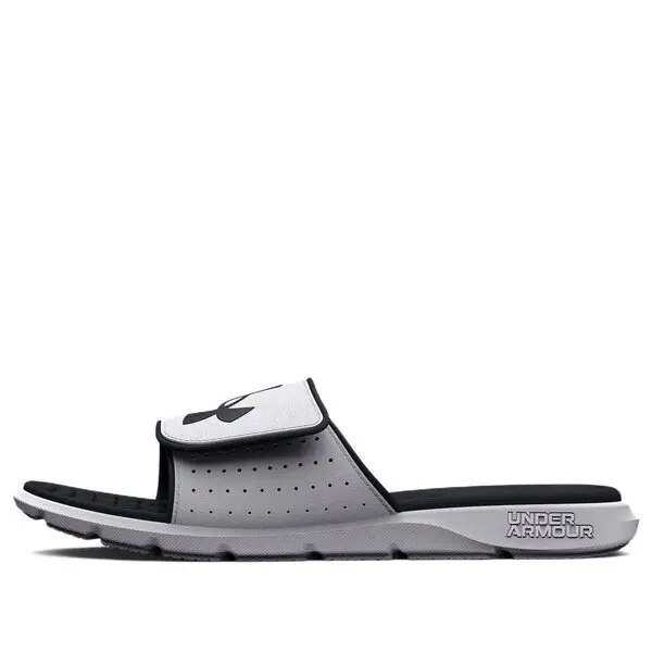 Under Armour Ignite Slides - White/black