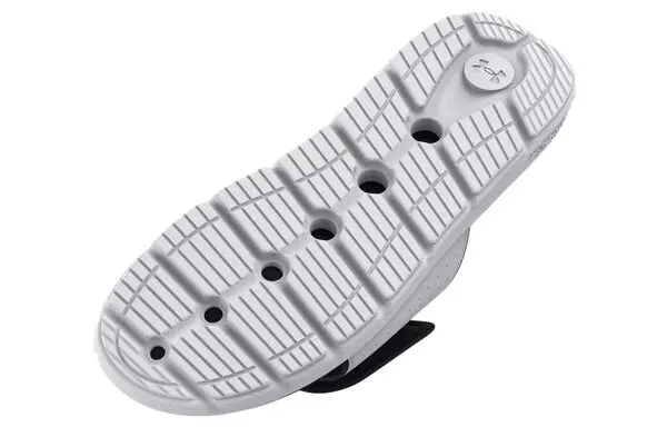 Under Armour Ignite Slides - White/black