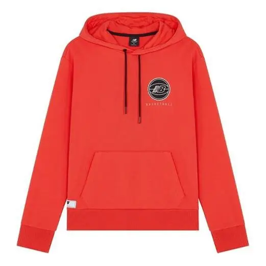 NEW BALANCE Logo Printing Pullover - Red