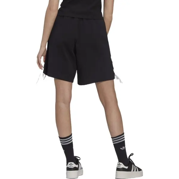 Adidas Trefoil Side Striped Elastic Waist Loose Shorts