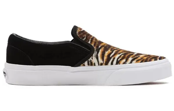 VANS Soft Suede Classic Slip-on - Black/yellow