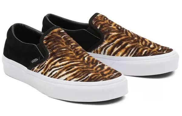 VANS Soft Suede Classic Slip-on - Black/yellow